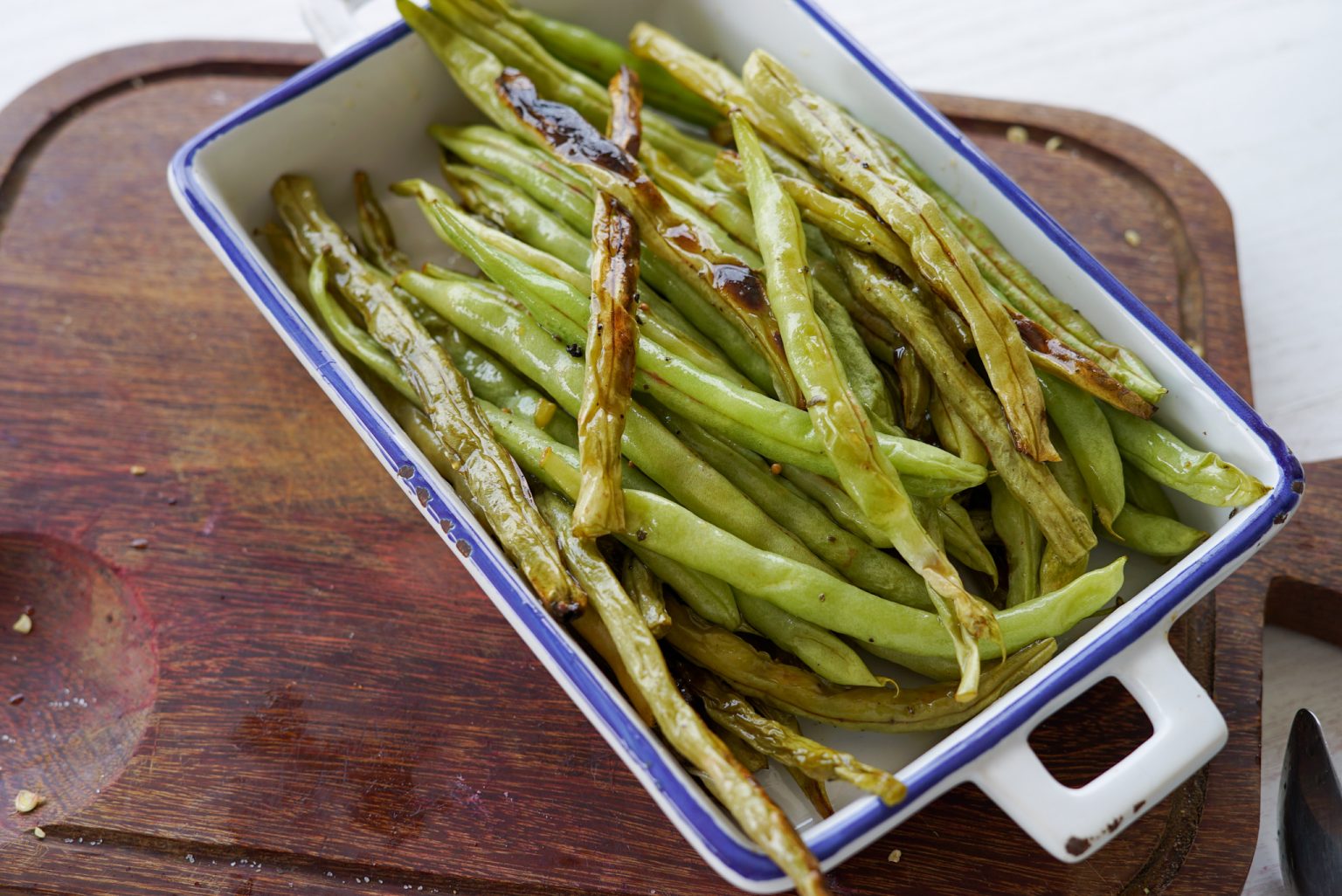 Vagem assada com azeite - Ariana Pazzini